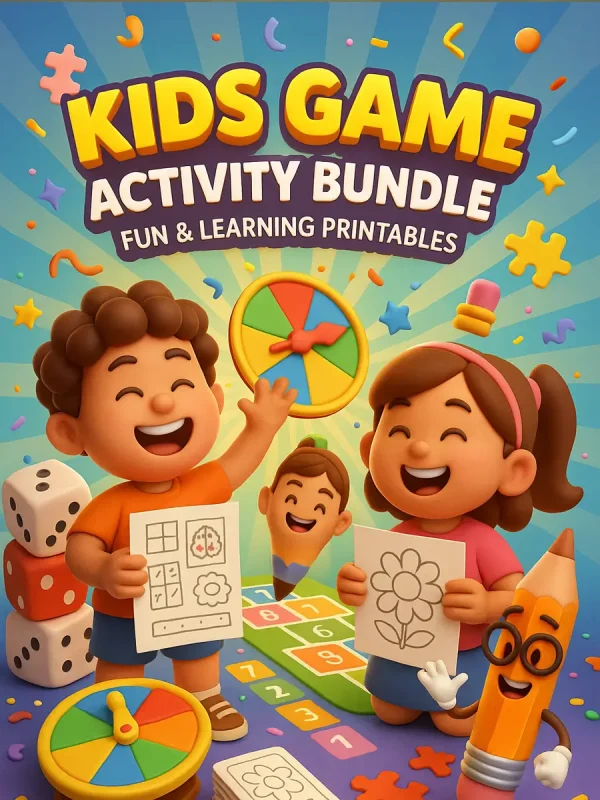 Kids Game Activity Bundle – 238 Pages of Fun & Learning - Smart Kid ...